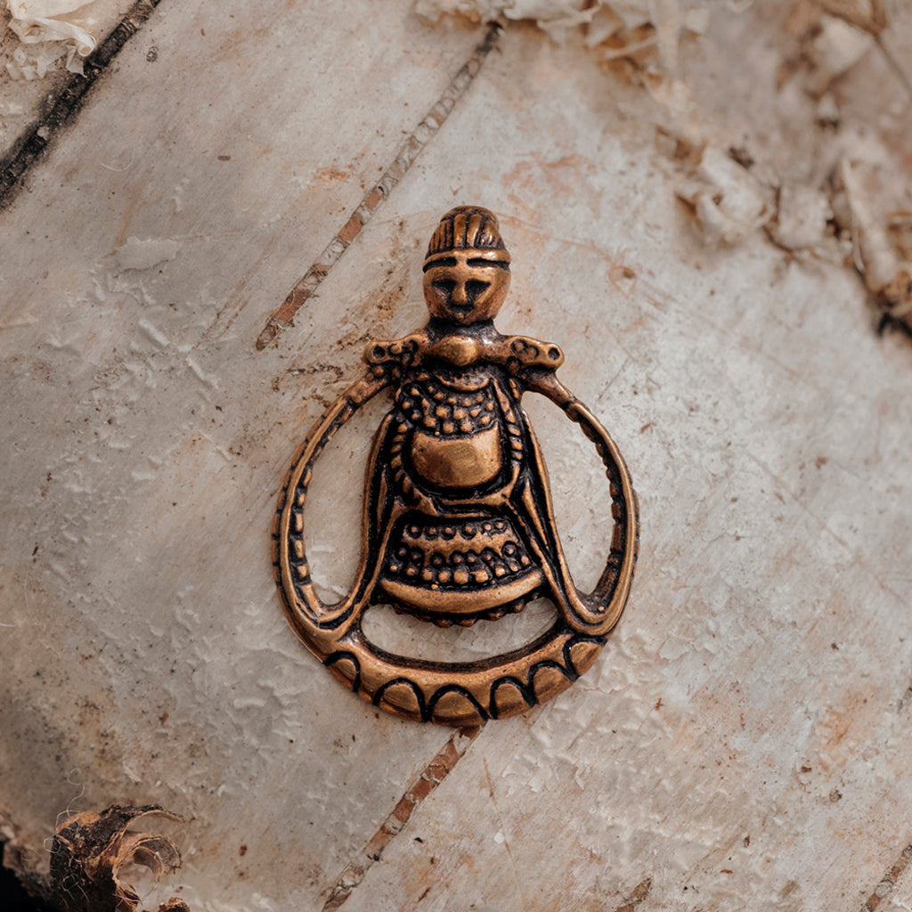 Freyja Amulett, Bronze – Grimfrost Intl